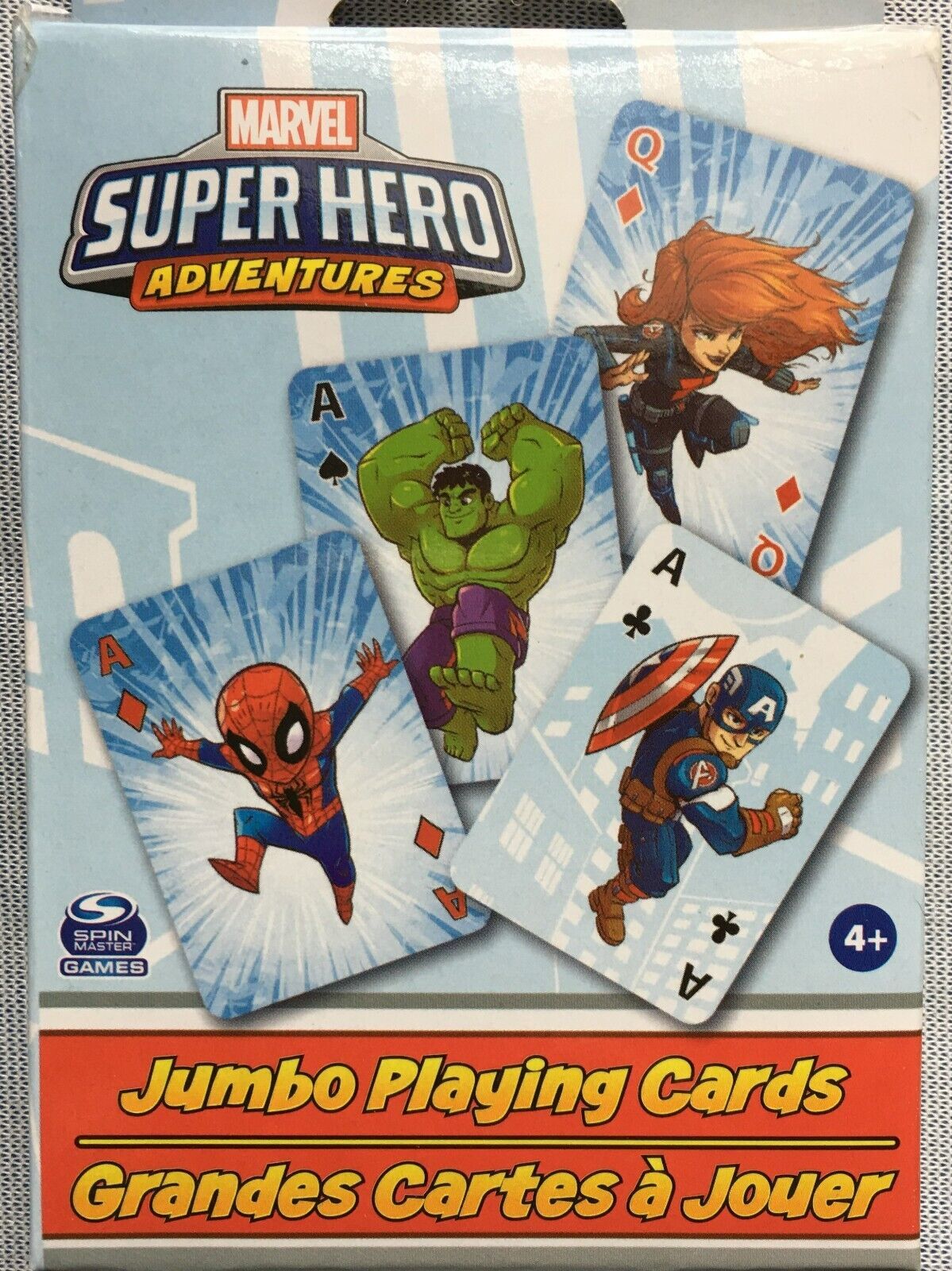 Marvel Super Hero Adventures - Jumbo Playing Cards – Realmdrop Shop