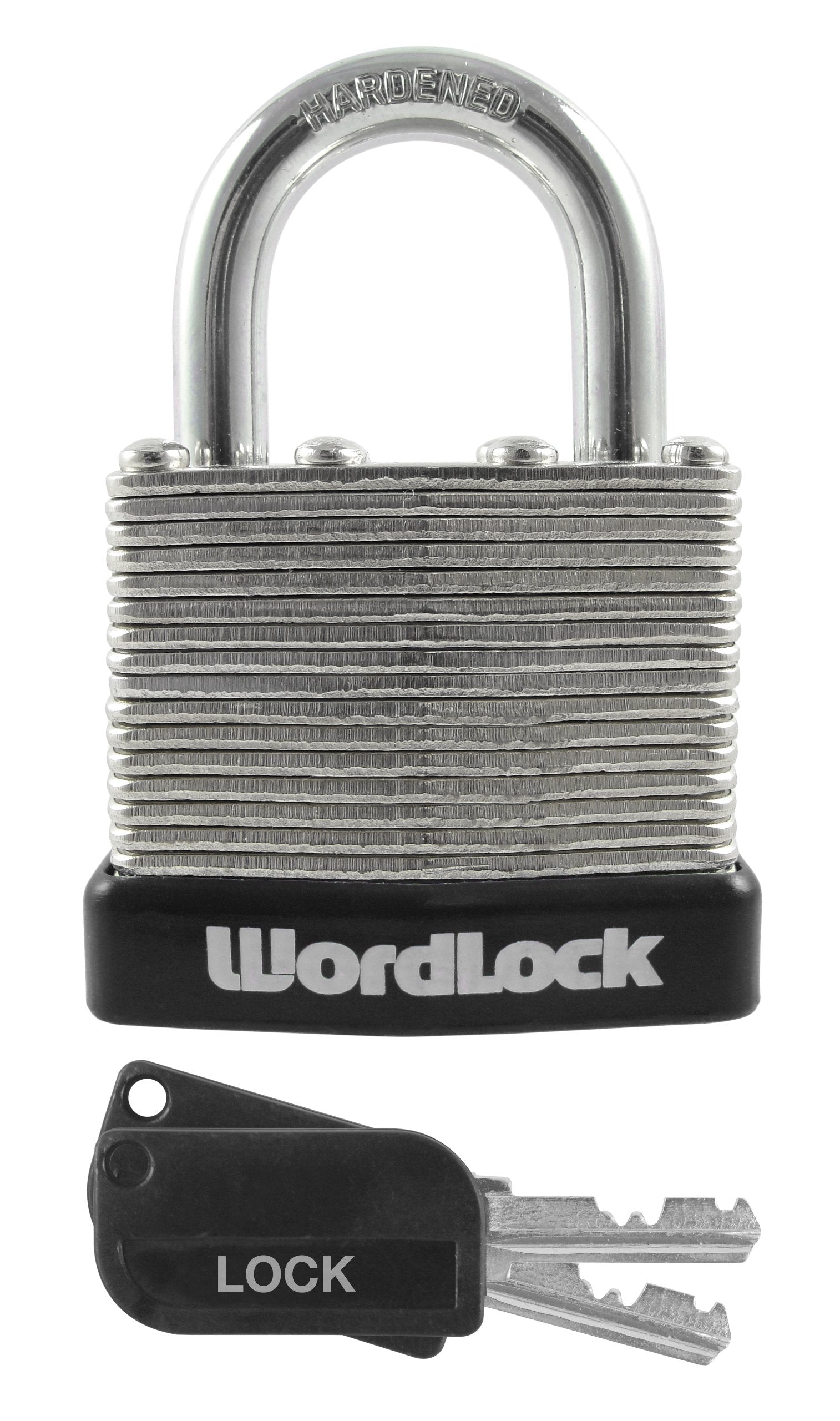 Wordlock PL-117-A1 Padlock Match Key Laminated Warded Lock, 40mm, Asso ...