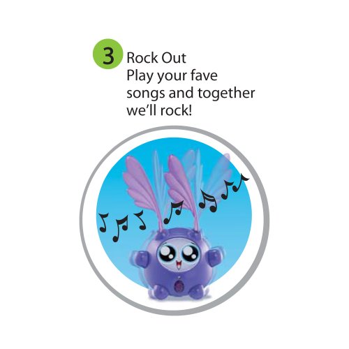 Fijit Friends Shimmies Purple Whirling Figure – Realmdrop Shop